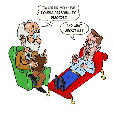 "Freud - Double personality" Essential T-Shirt for Sale by Dan e Dav Store | Redbubble