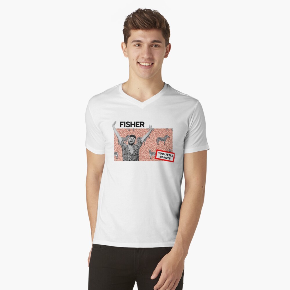 "FISHER " Sticker for Sale by TripoffGeloEDM | Redbubble
