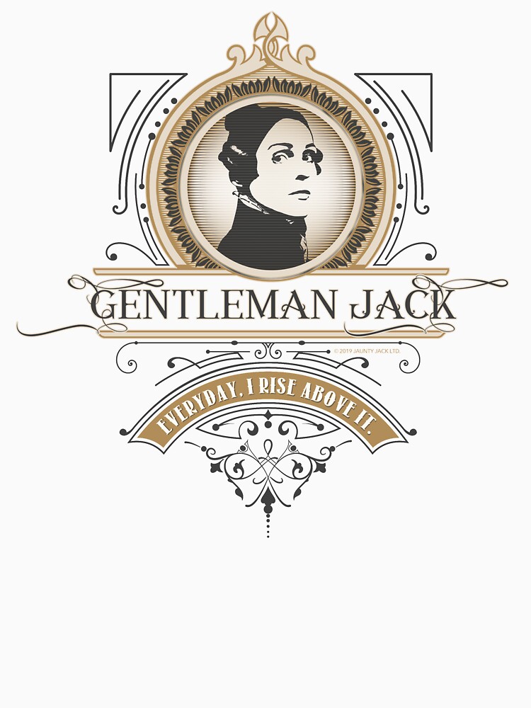 "Vintage Gentleman Jack Emblem" T-shirt for Sale by DRichCr8tive ...