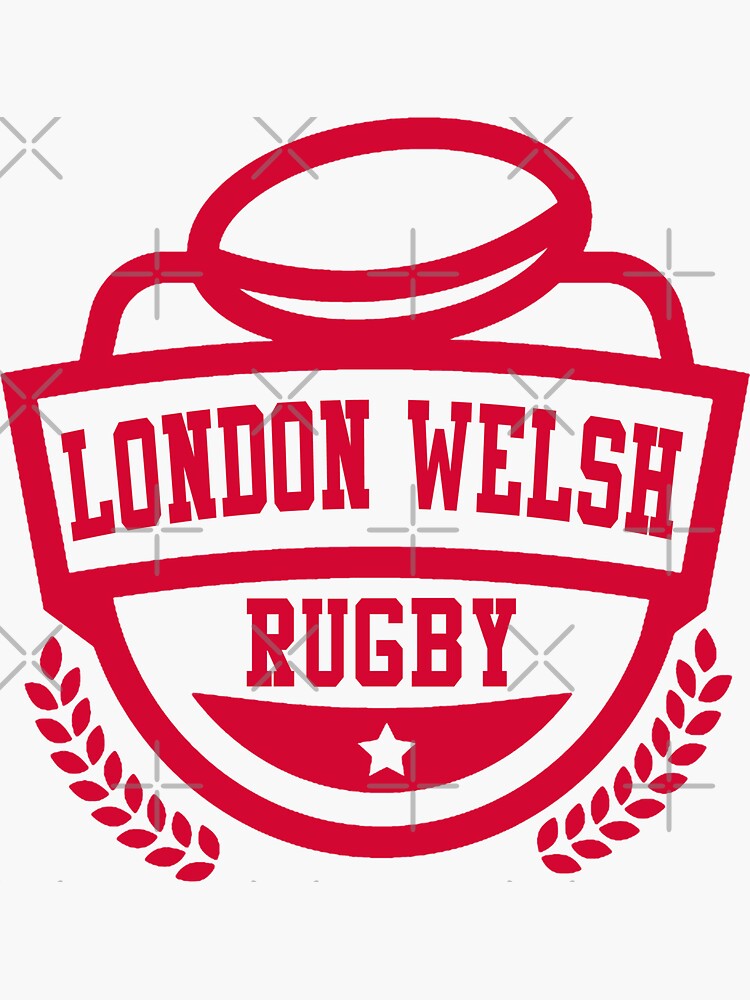 "London Welsh Rugby Logo" Sticker for Sale by tropicaltees | Redbubble
