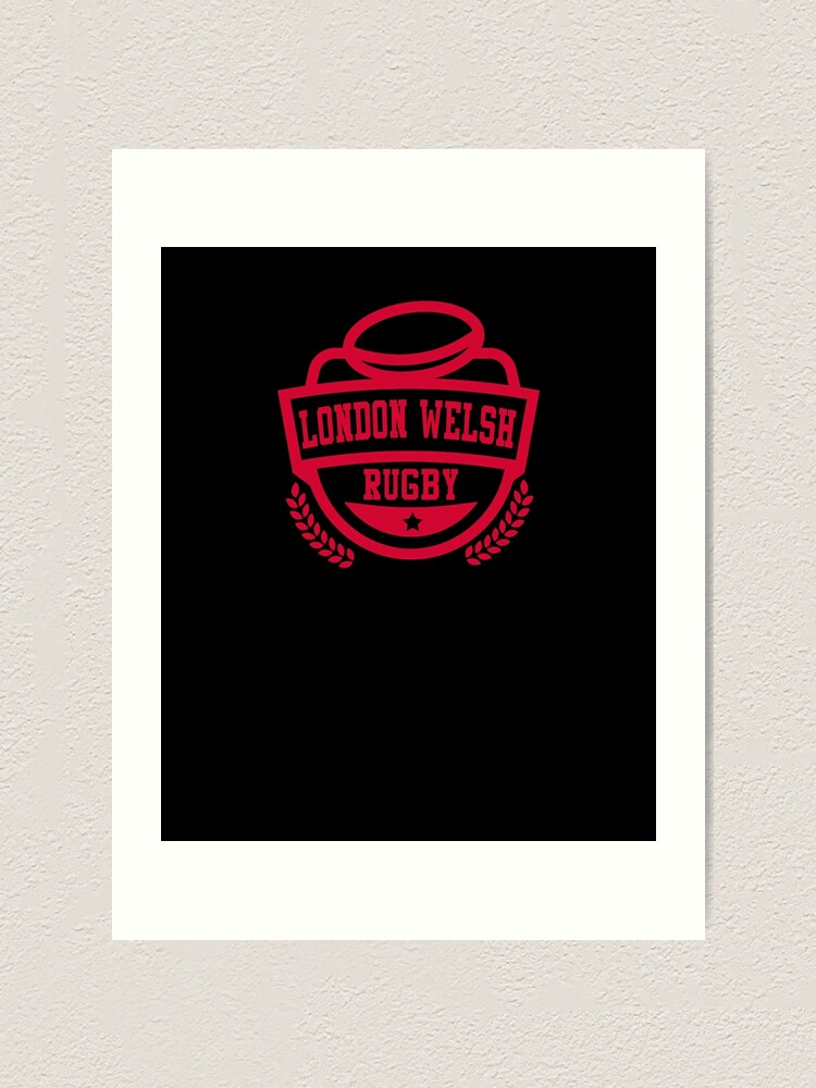 "London Welsh Rugby Logo" Art Print by tropicaltees | Redbubble