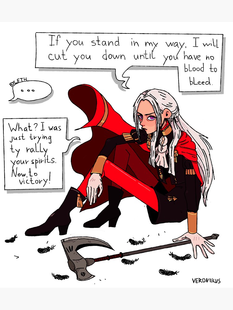 "fe3h edelgard" Sticker by veroniikus | Redbubble