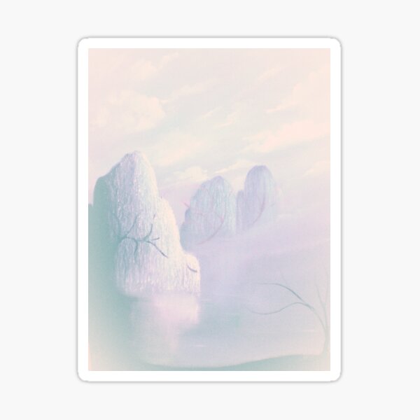 "Willow Tree" Sticker for Sale by echelonwave | Redbubble