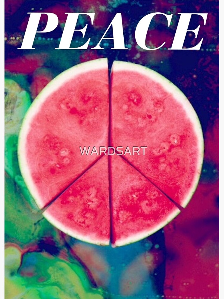"Peace Ep Delicious" Art Print for Sale by WARDSART | Redbubble