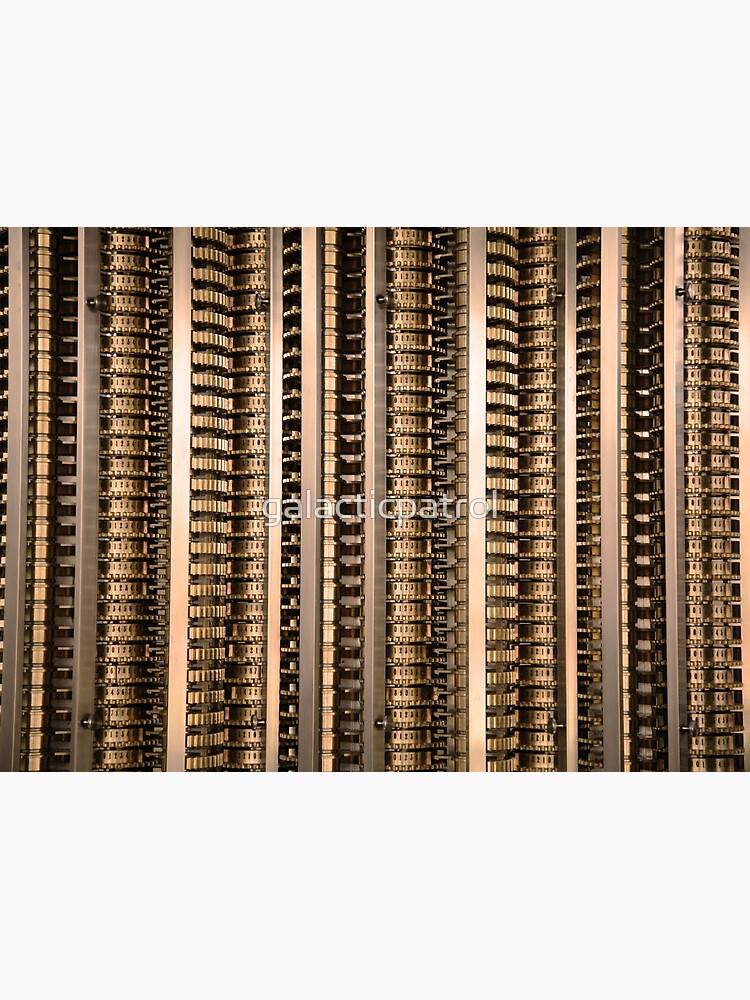 Charles Babbage's difference engine Premium Matte Vertical Poster sold ...
