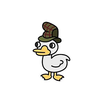 "Ducktective" Sticker for Sale by joseanaya | Redbubble