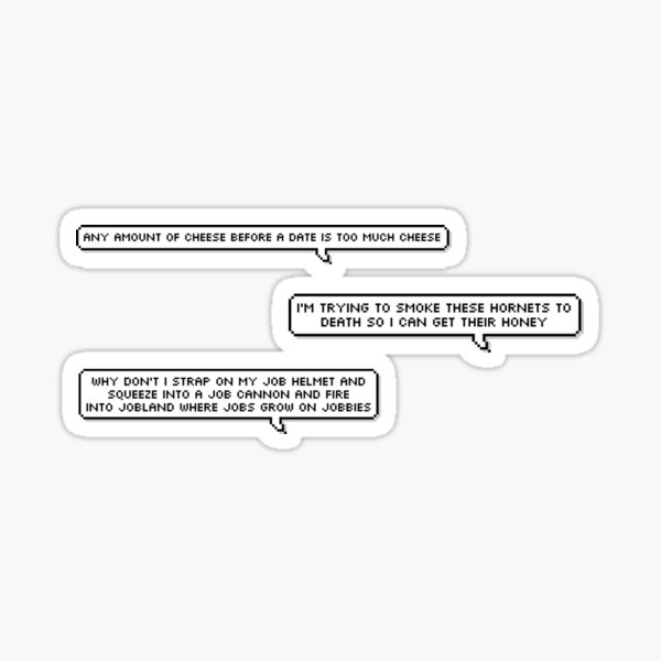 "a day in the life of charlie kelly" Sticker by liliianna | Redbubble