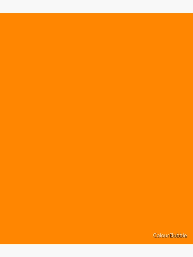 "Neon Orange" Sticker for Sale by ColourBubble | Redbubble
