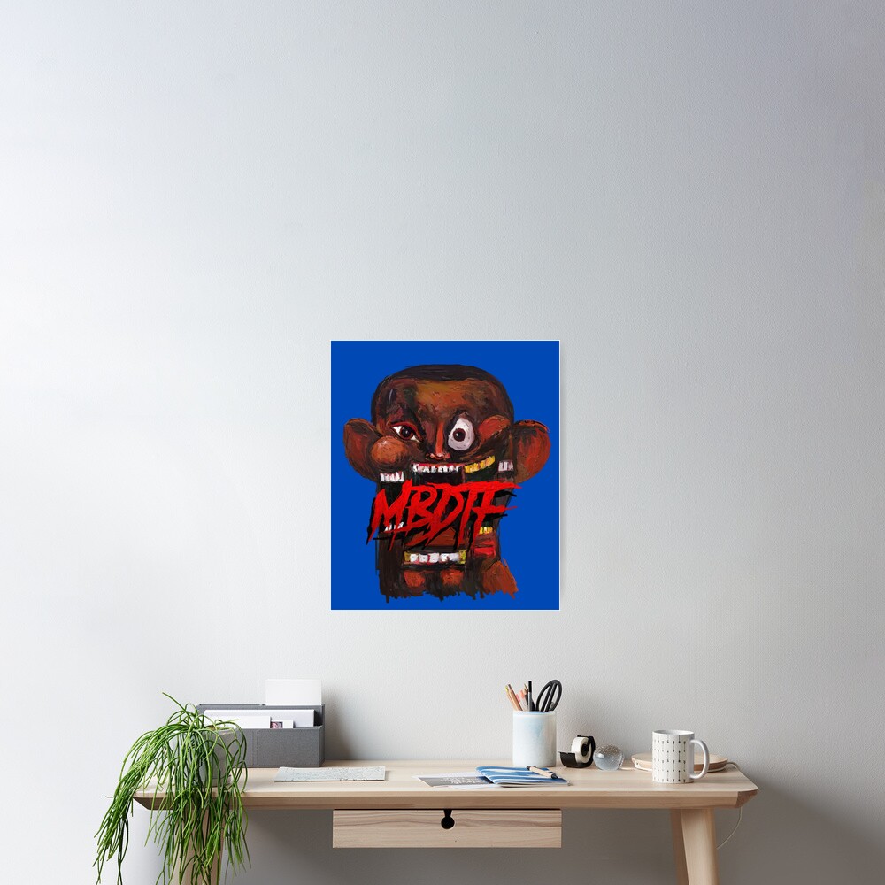 "MBDTF Kanye Monster" Poster by FIGUE | Redbubble