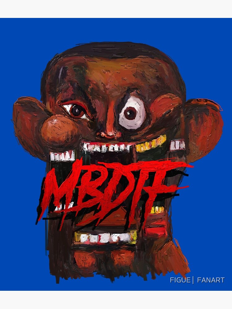 "MBDTF Kanye Monster" Poster by FIGUE | Redbubble