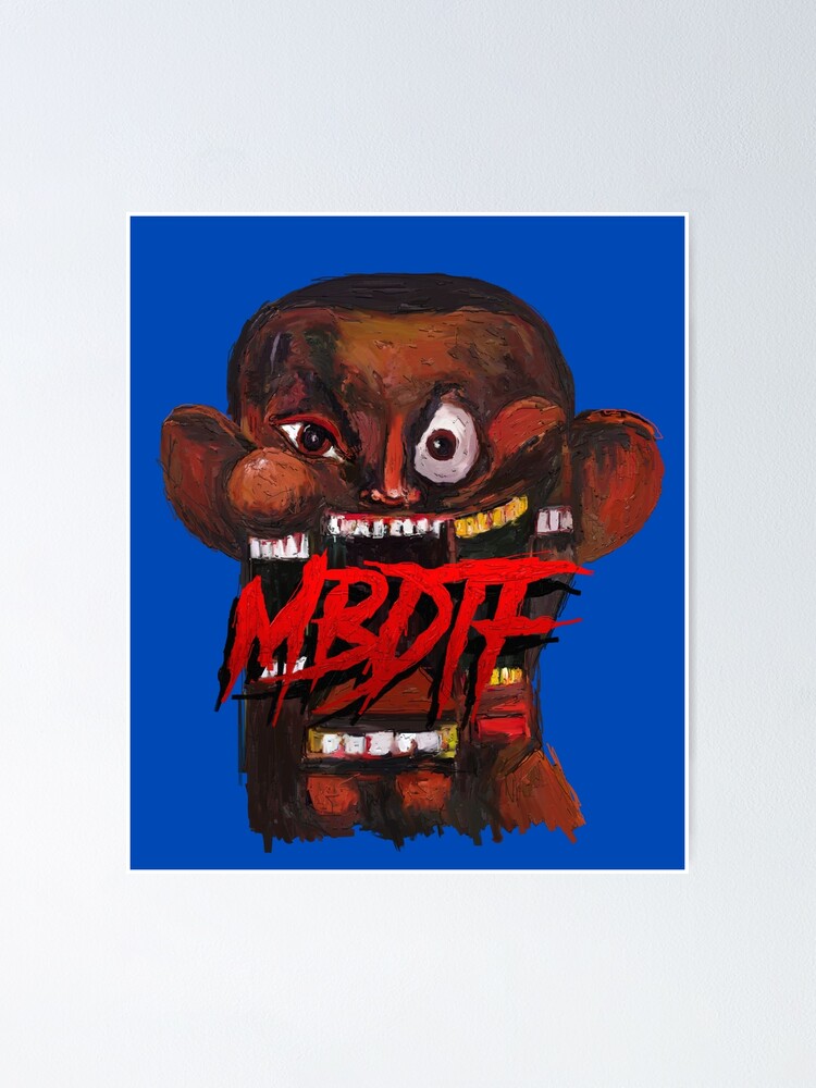 "MBDTF Kanye Monster" Poster by FIGUE | Redbubble