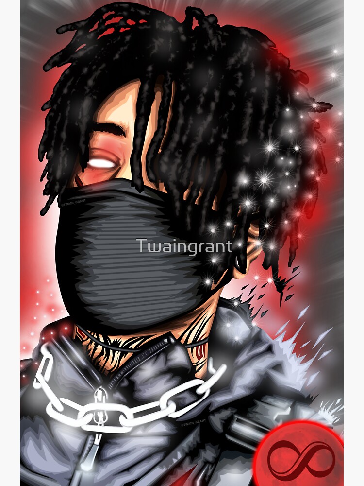 "Infinity "SCARLXRD" " Sticker for Sale by Twaingrant | Redbubble