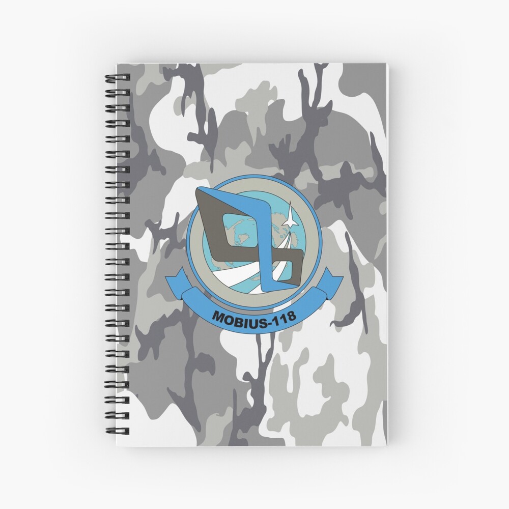 "Mobius Emblem" Spiral Notebook by Fireseed-Josh | Redbubble