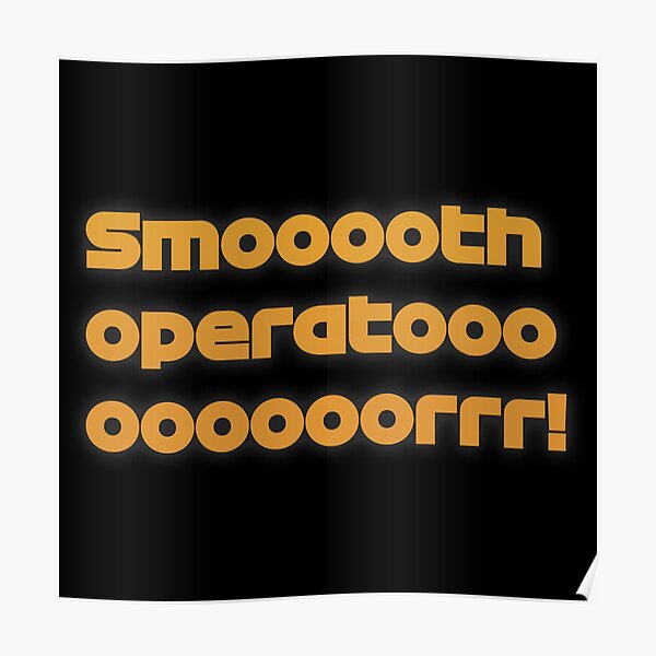 Smooth Operator Carlos Sainz Posters | Redbubble