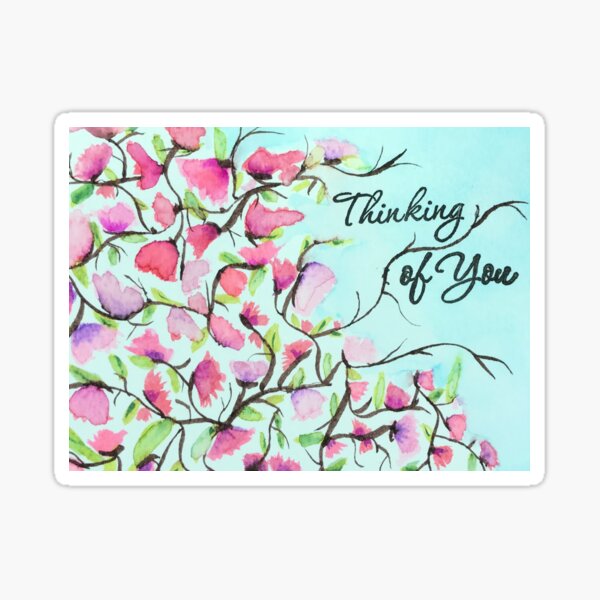 Thinking Of You Stickers | Redbubble
