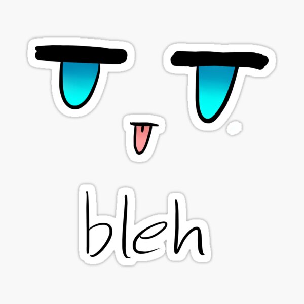 "Bleh" Sticker by BLix2215 | Redbubble