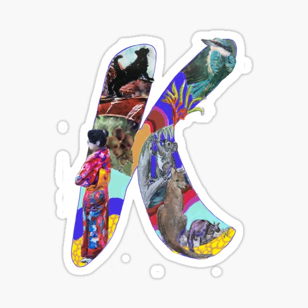 " Alphabet K" Sticker by Lyn16 | Redbubble