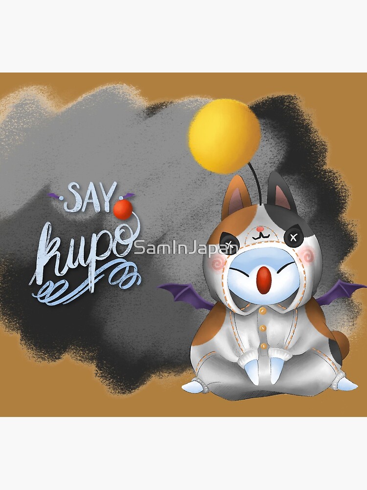 "Say Kupo! A cute moogle dressed as the Fat Cat minion from Final ...