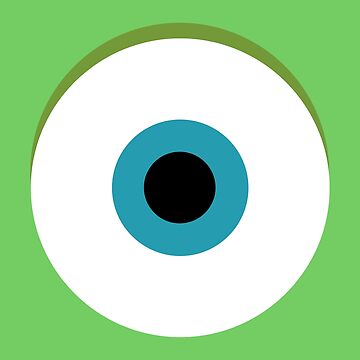 "Mike's Eye" Sticker for Sale by andysroom | Redbubble
