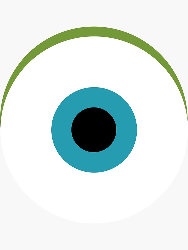 "Mike's Eye" Sticker for Sale by andysroom | Redbubble