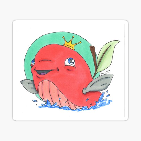 "Troupple King" Sticker for Sale by BGWorlds | Redbubble