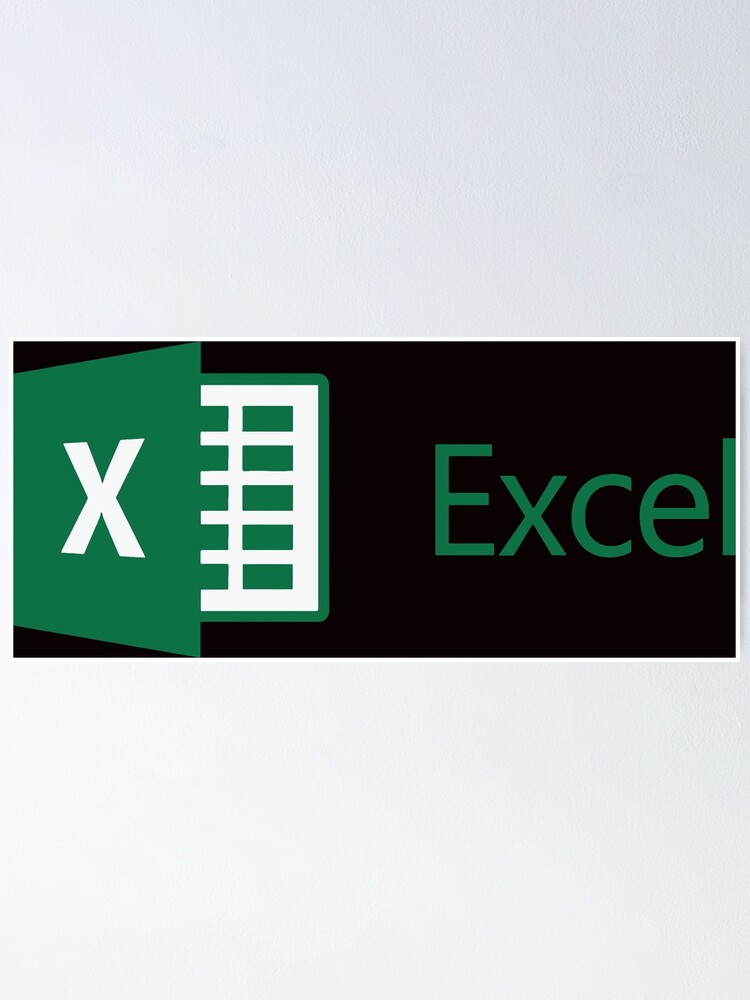 "excel merch" Poster by surahefa | Redbubble