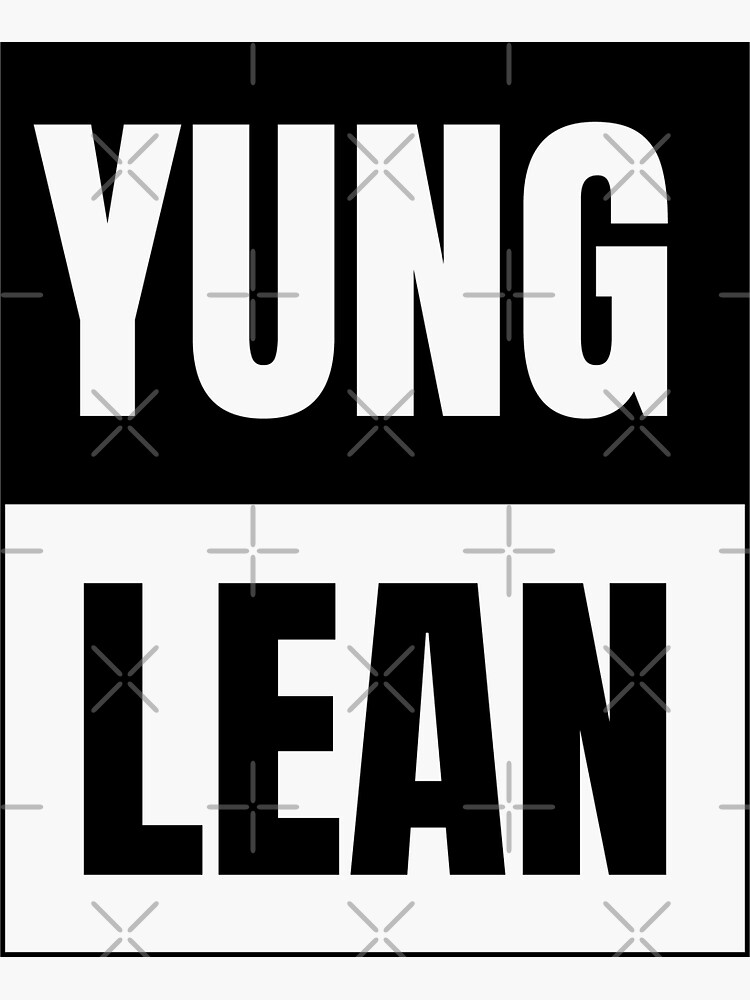 "Yung Lean" Sticker for Sale by csaron92 | Redbubble