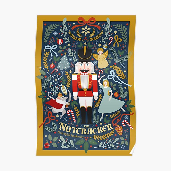 "The Nutcracker" Poster for Sale by vskornsek | Redbubble