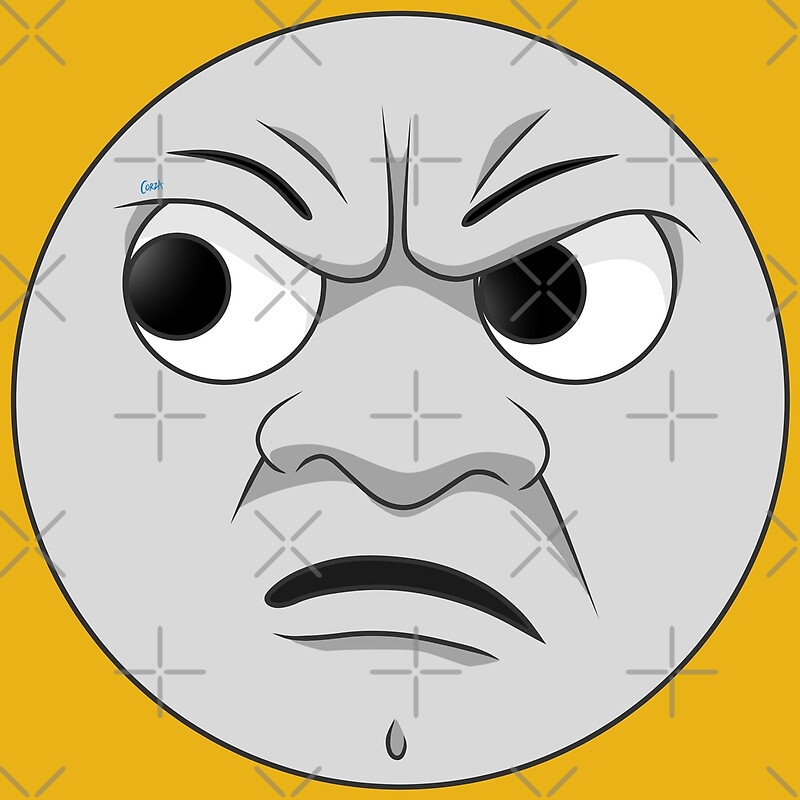 "Duncan (angry face)" by corzamoon | Redbubble
