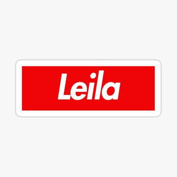 Leila Name Stickers | Redbubble