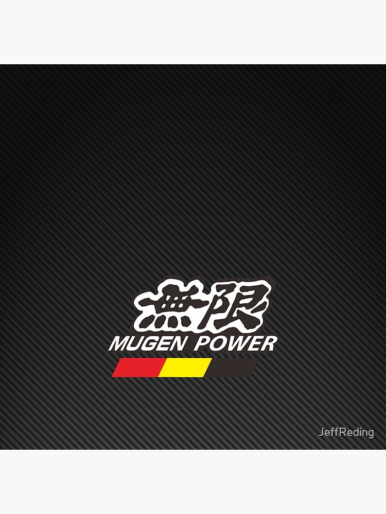 "Mugen Power Carbon Fiber" Art Print for Sale by JeffReding | Redbubble