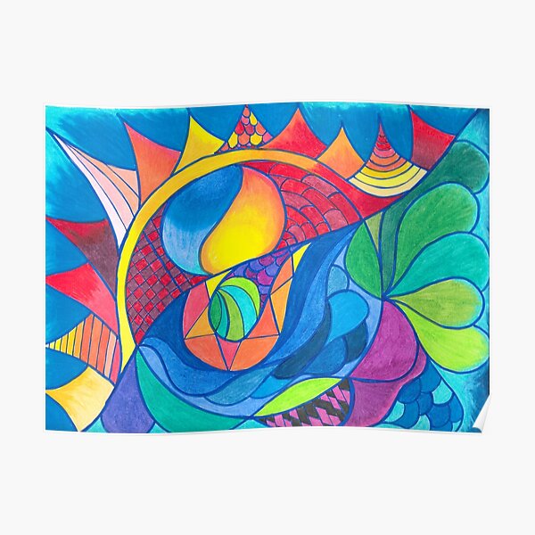 "Sunday Night Brain Drain" Poster by Cajoby | Redbubble