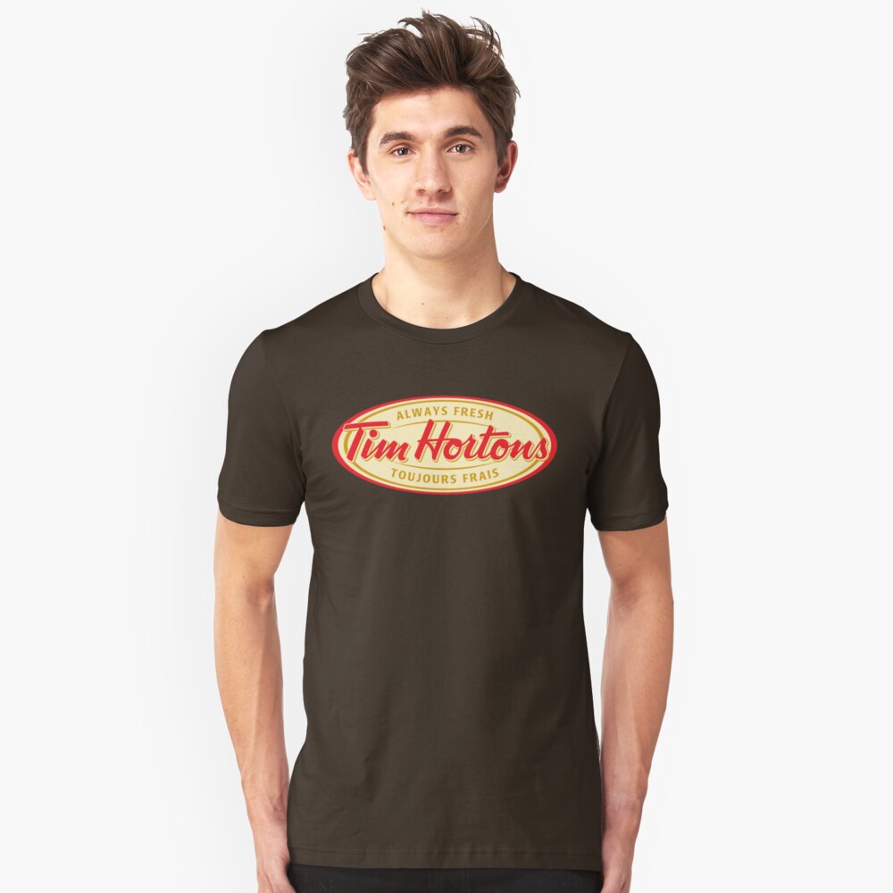 "Tim Hortons Logo" T-shirt by felixsimones | Redbubble