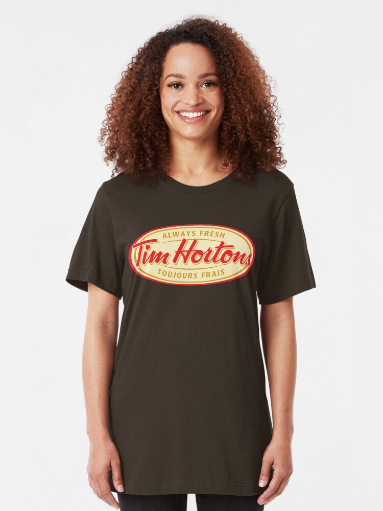 "Tim Hortons Logo" T-shirt by felixsimones | Redbubble