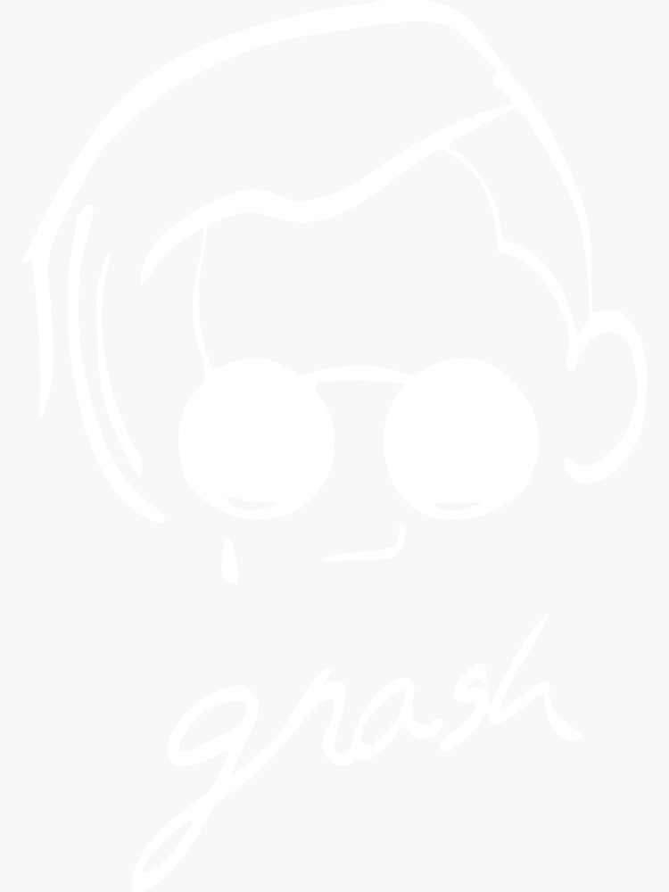 "gnash logo" Sticker for Sale by nakaimakk | Redbubble