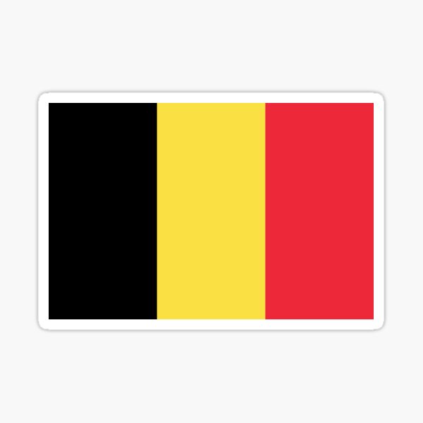 Belgian Flag Stickers | Redbubble