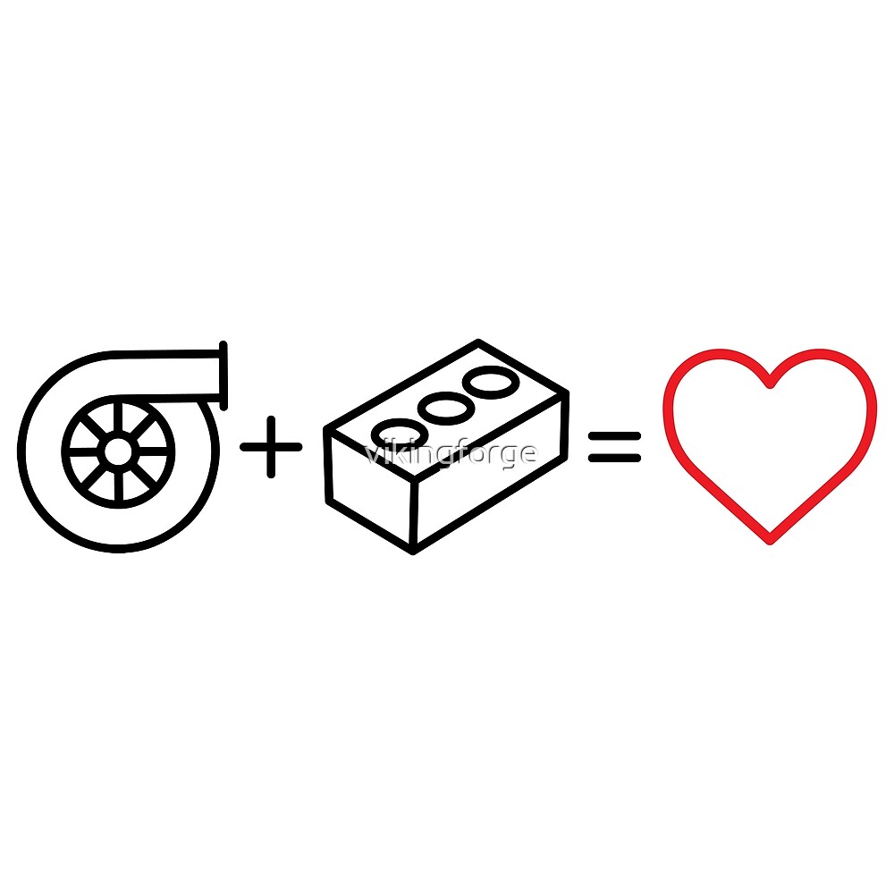 "Volvo Turbo Brick Love " by vikingforge | Redbubble