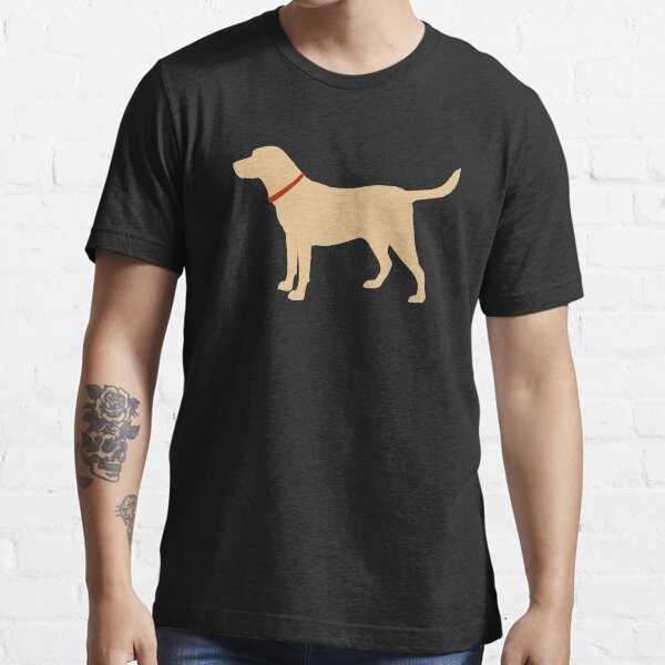 "Labrador Retriever Yellow Lab Sticker" T-shirt for Sale by madeulaugh ...