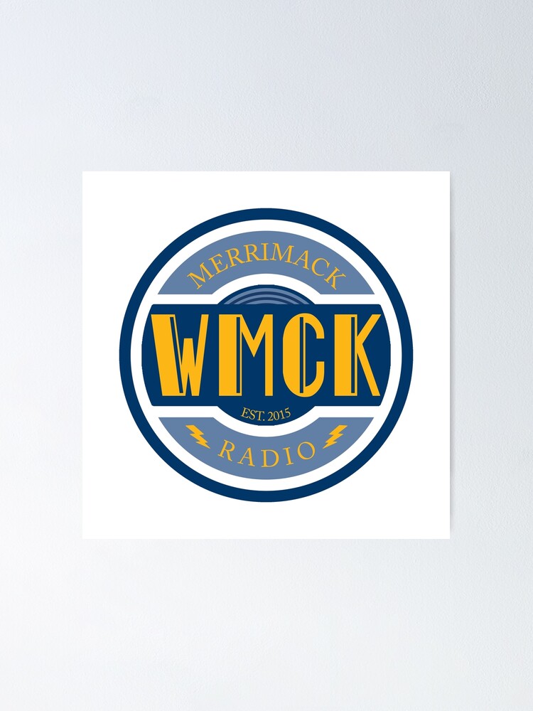 "WMCK Radio Logo" Poster by giammasim | Redbubble