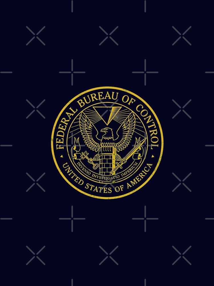 "Federal Bureau of Control | Control Game Logo | Distressed Logo ...
