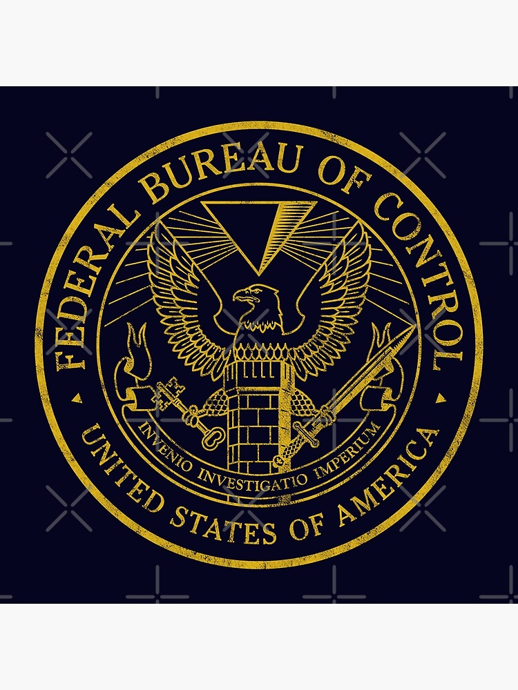 "Federal Bureau of Control | Control Game Logo | Distressed Logo" Art ...