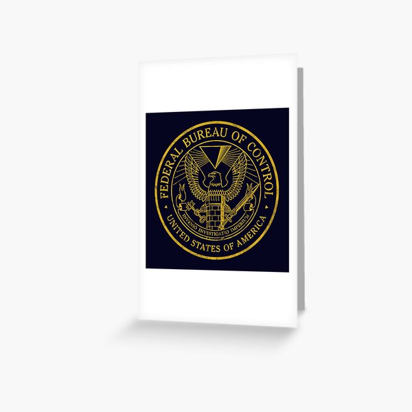 "Federal Bureau of Control | Control Game Logo | Distressed Logo ...