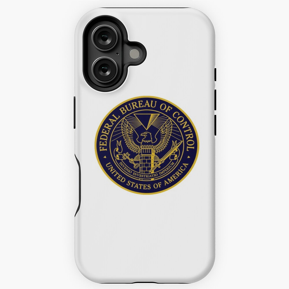 "Federal Bureau of Control | Control Game Logo | Clean Logo" Sticker ...