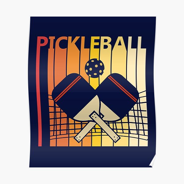 Pickleball Posters | Redbubble