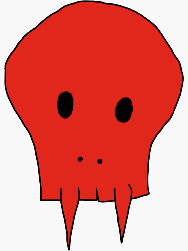 "Team Undead Logo StrangeAthon" Sticker by RachelVerna | Redbubble