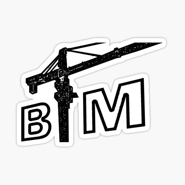 "BIM" Sticker for Sale by hallimar | Redbubble