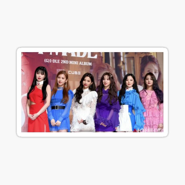 "(G)i-dle" Sticker for Sale by straykings | Redbubble