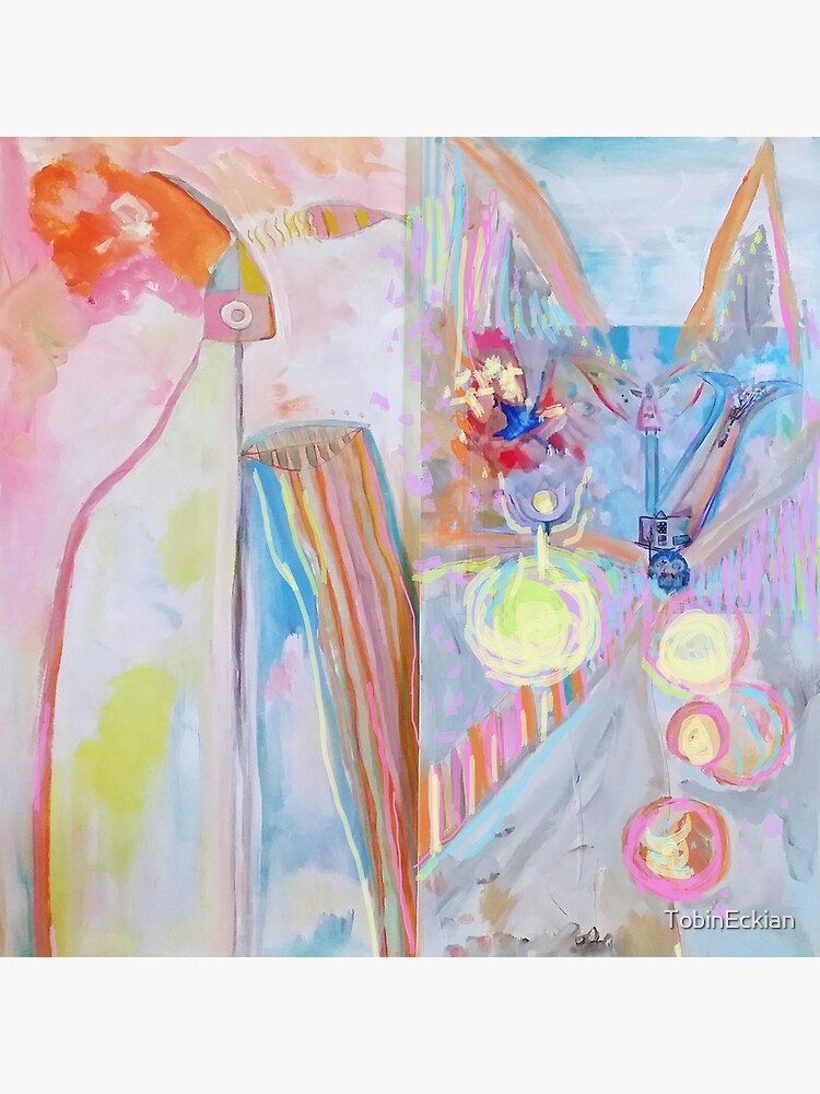 "Wolf blowing Bubbles" Poster for Sale by TobinEckian | Redbubble