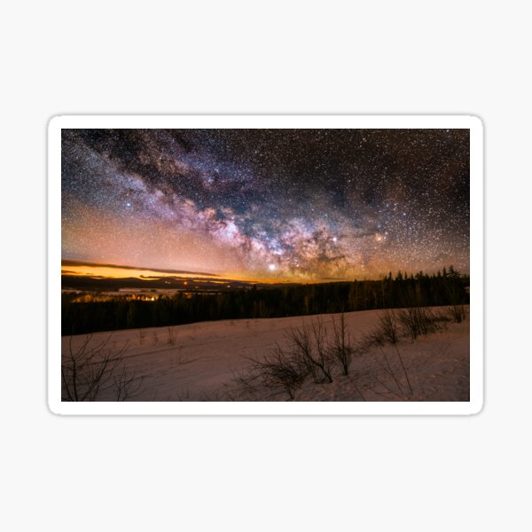 "Milky Way" Sticker for Sale by Lrenz | Redbubble