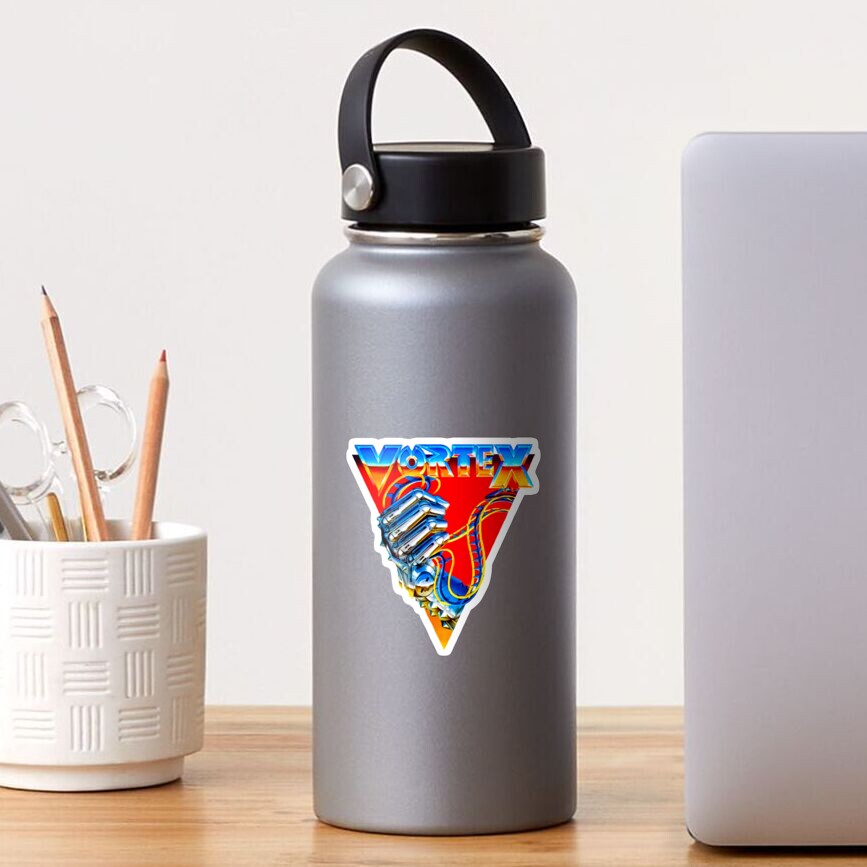 "Classic Vintage Kings Island Vortex Logo" Sticker for Sale by ...